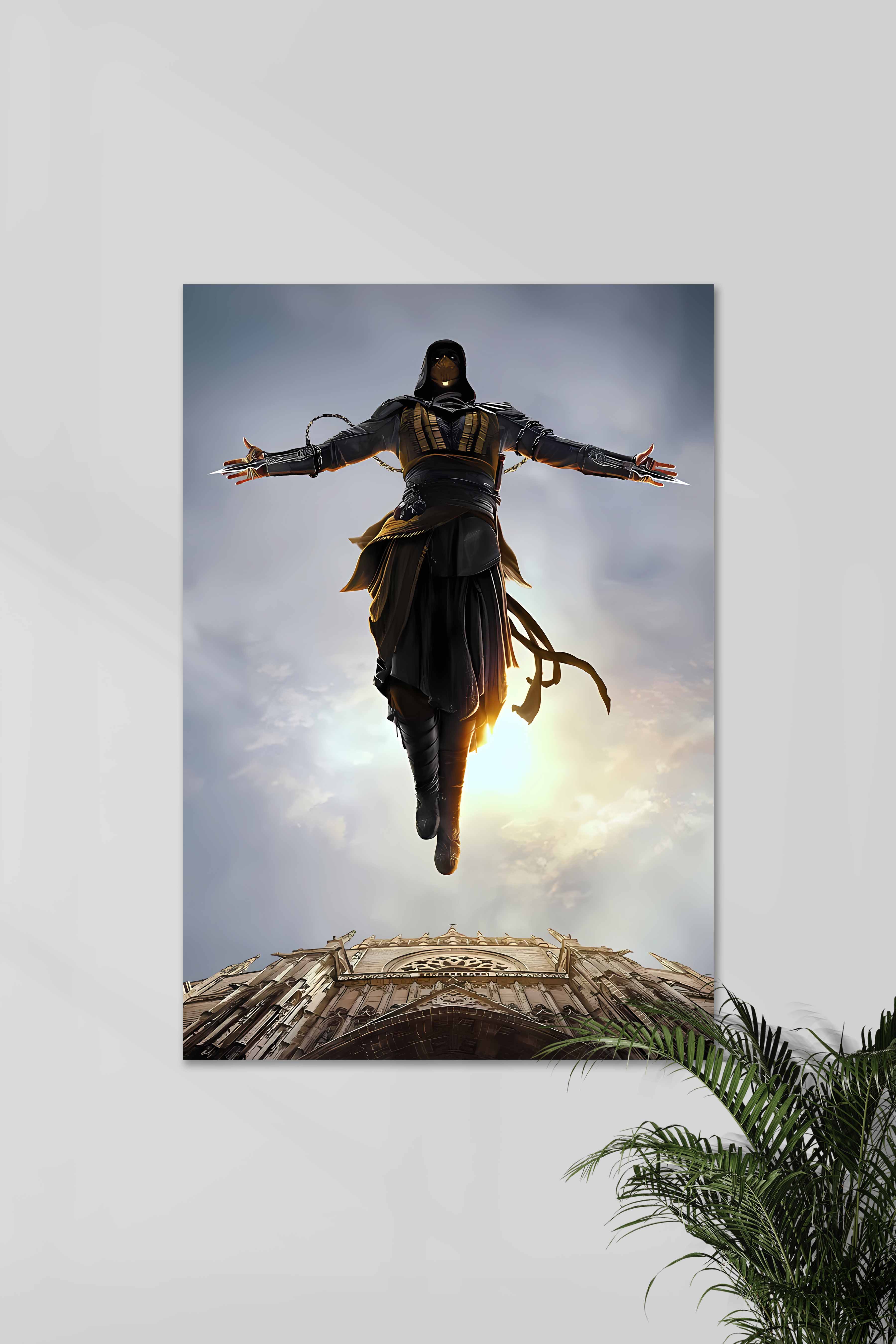 Assassin s creed leap of faith statue